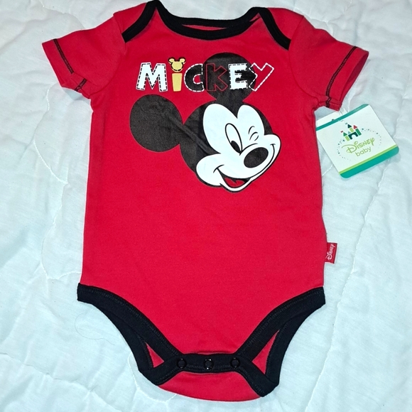 Disney | One Pieces | Nwt Mickey Mouse Bodysuit Onesie | Poshmark